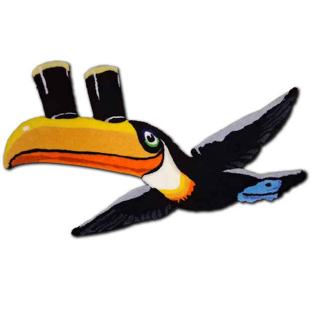 Thirsty Toucan Rug – Floorcandy